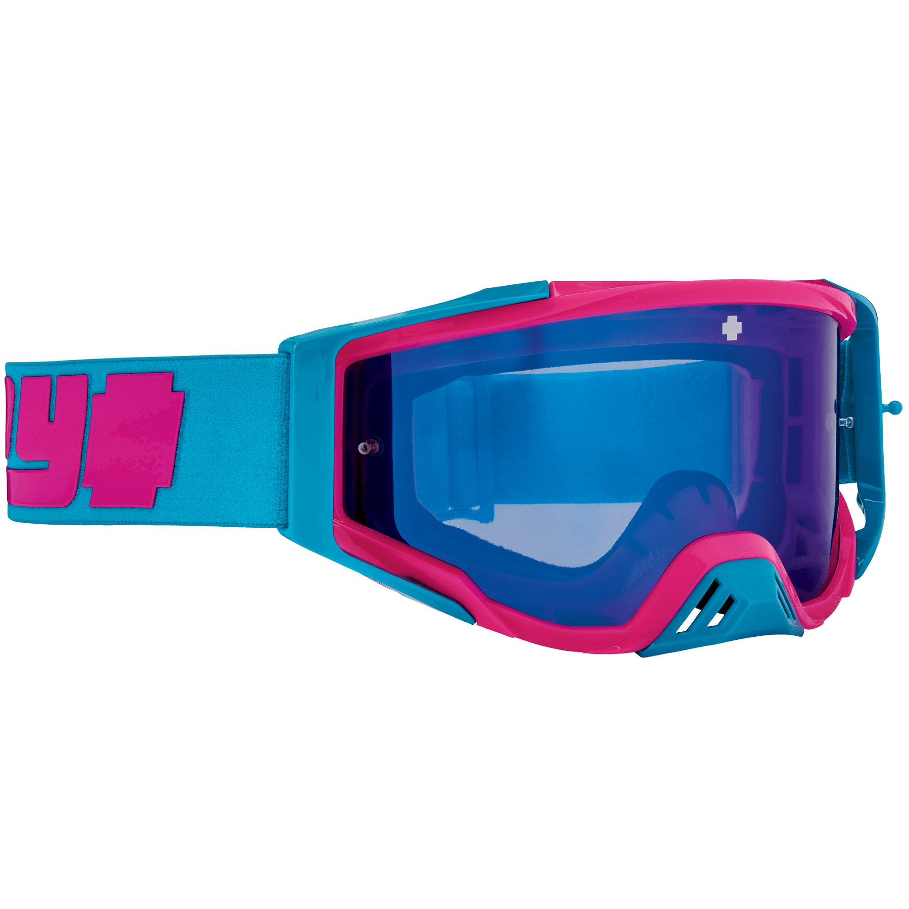 SPY Foundation Plus MX Goggles - Reverb Blue + Bonus Lens | 8Lines Shop