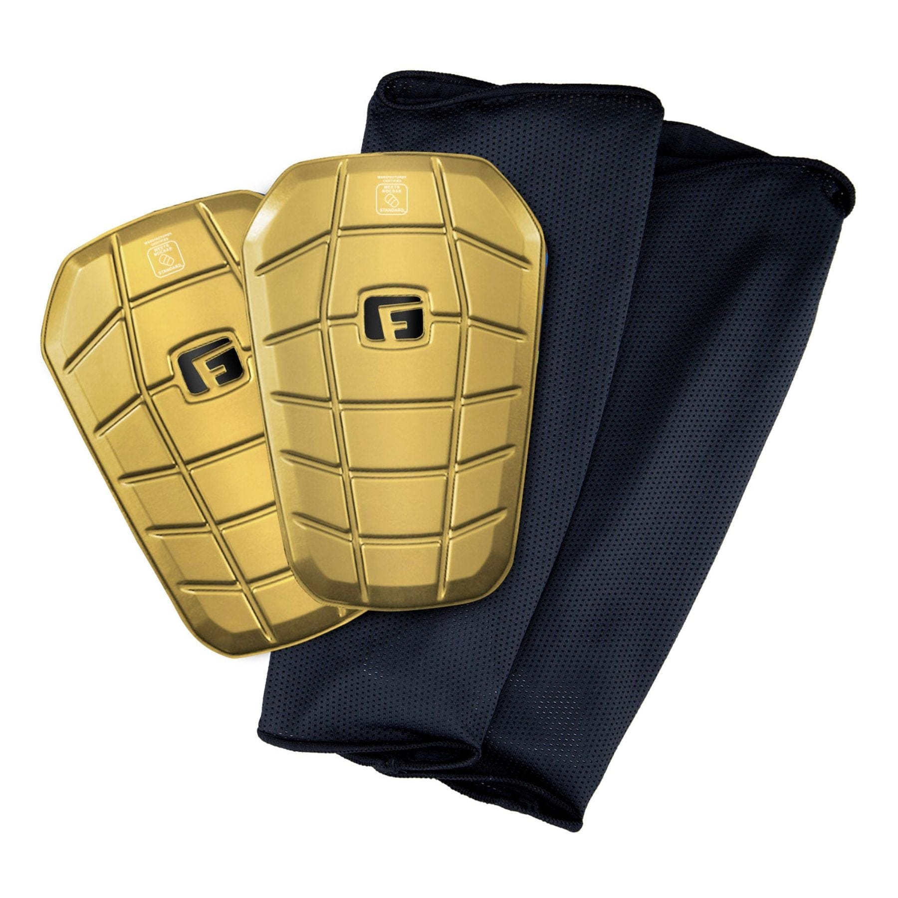 G-Form Shin Guards Pro-S Blade for Football - Gold | 8Lines