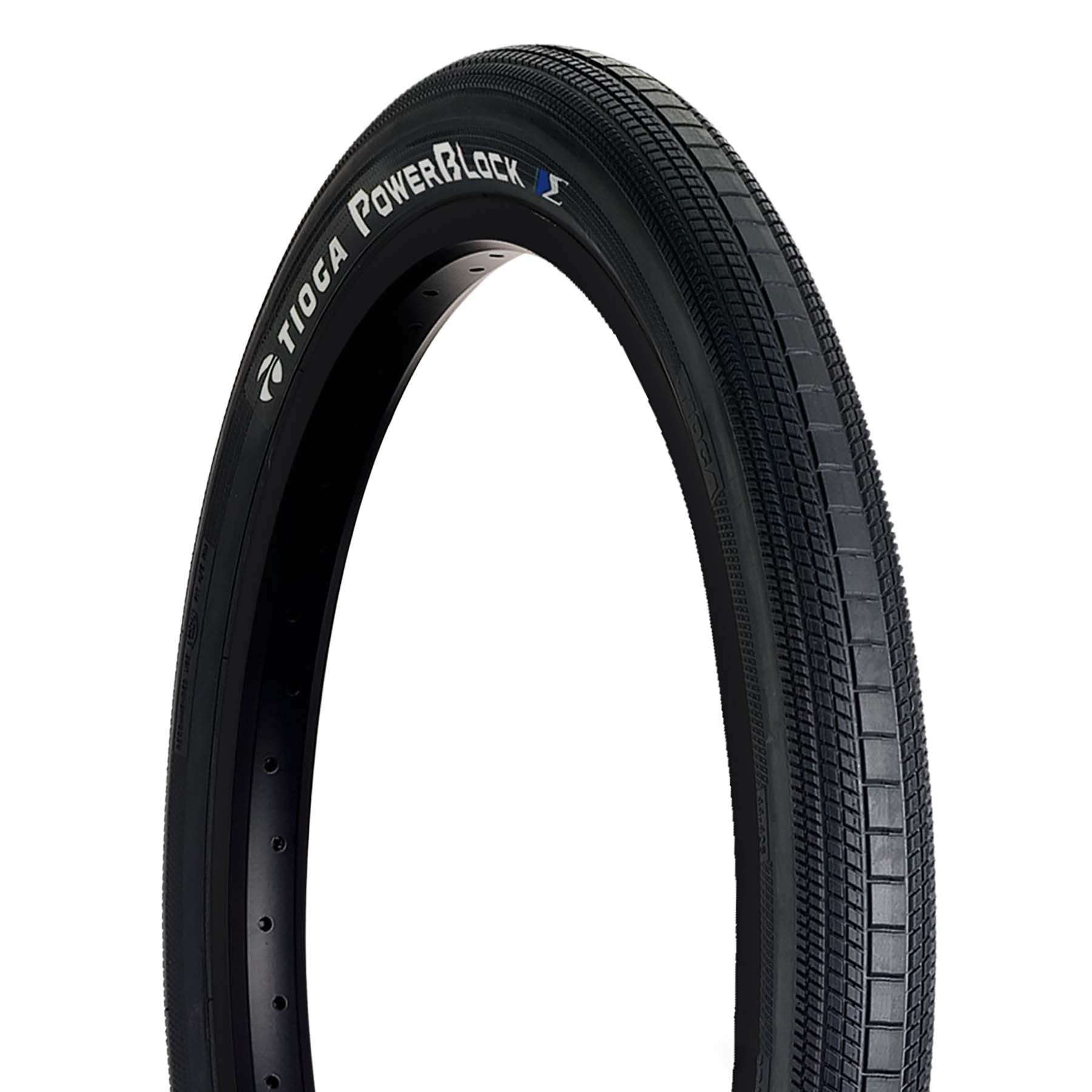 Tioga POWERBLOCK S-SPEC 120 TPI Folding BMX Racing Tyre 20"